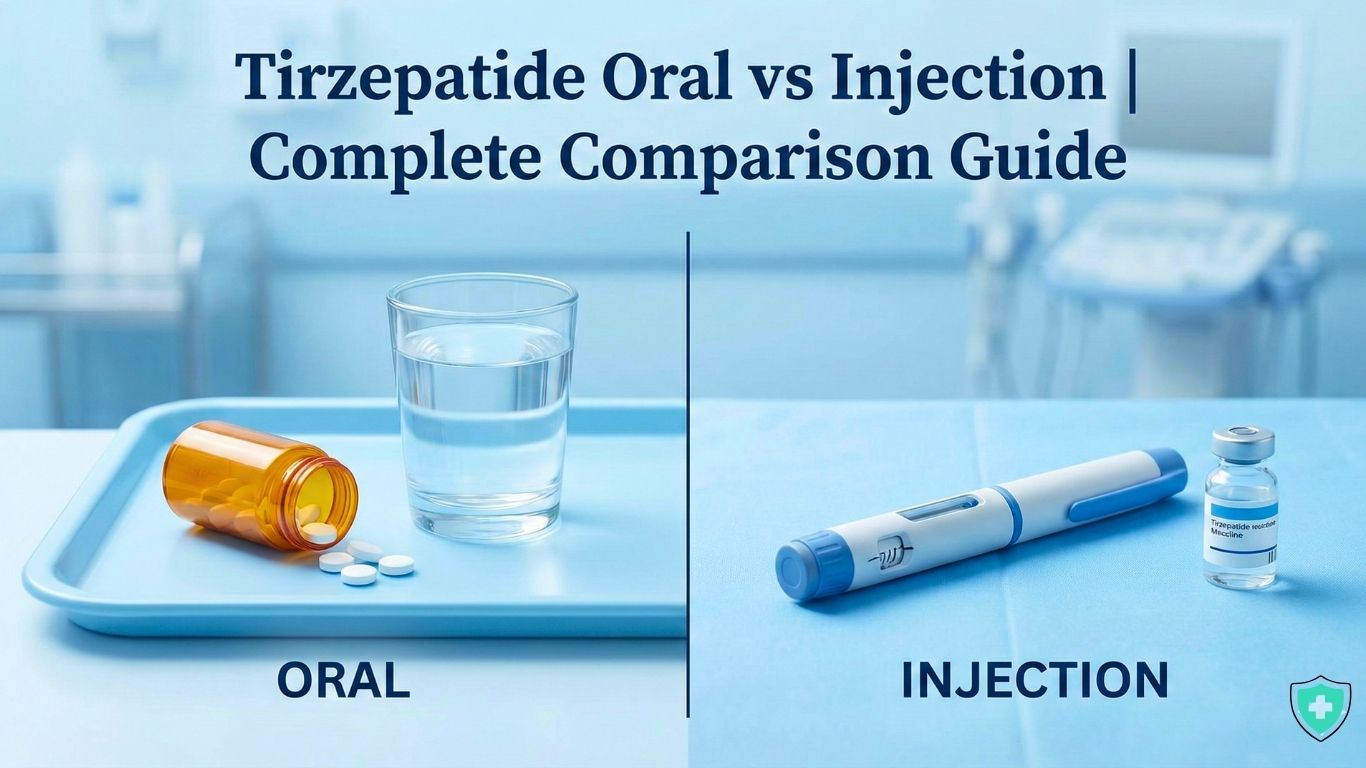 Tirzepatide Oral vs Injection | Complete Comparison Guide - CMH HEALTHS